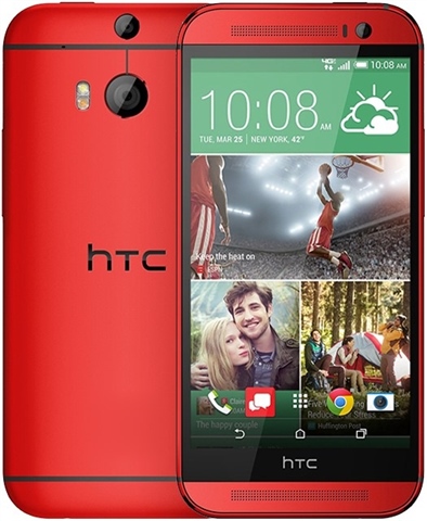 HTC One M8 16GB Red, O2 C - CeX (UK): - Buy, Sell, Donate